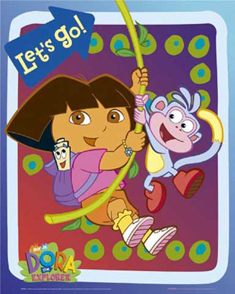 Dora the Explorer - Mini-Poster - Let´s Go, 14,98