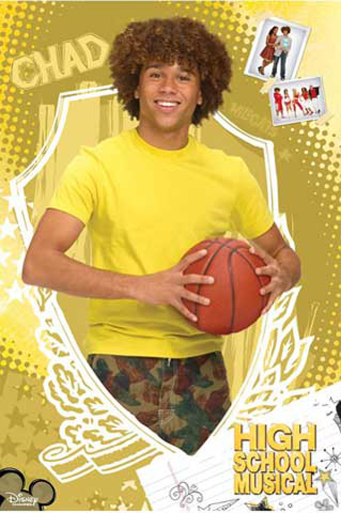 High School Musical - Poster - 2, Chad Version 3, 7,99