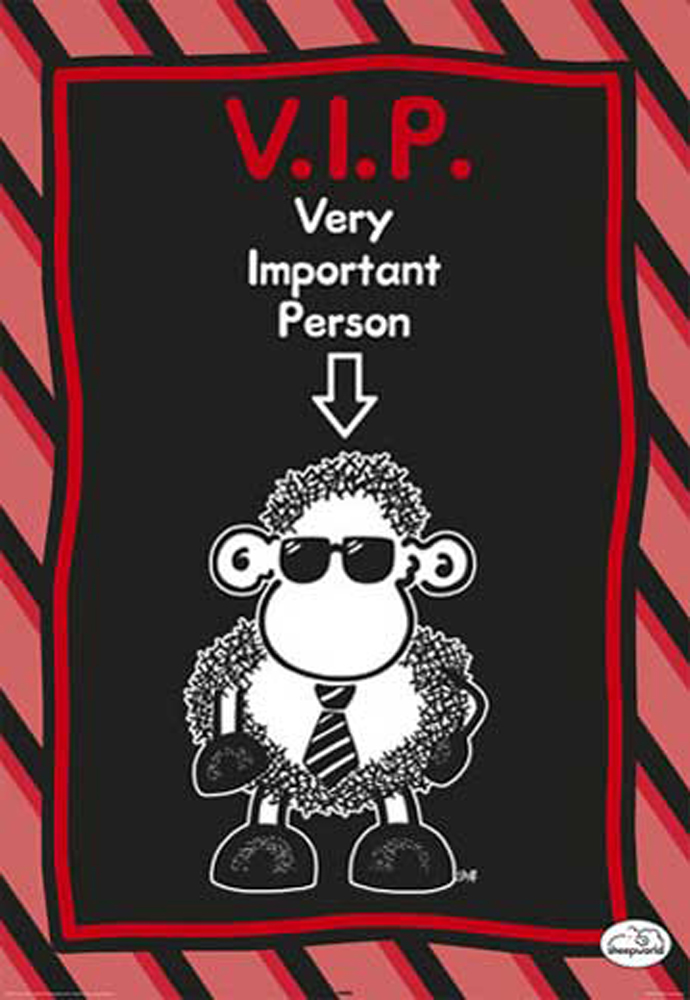 Sheepworld - Poster - VIP Schaf, 16,98