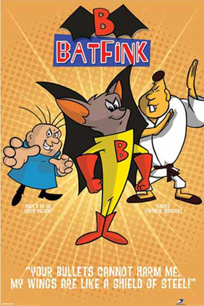 Batfink - Poster - Orange + Zusatzartikel, 7,99