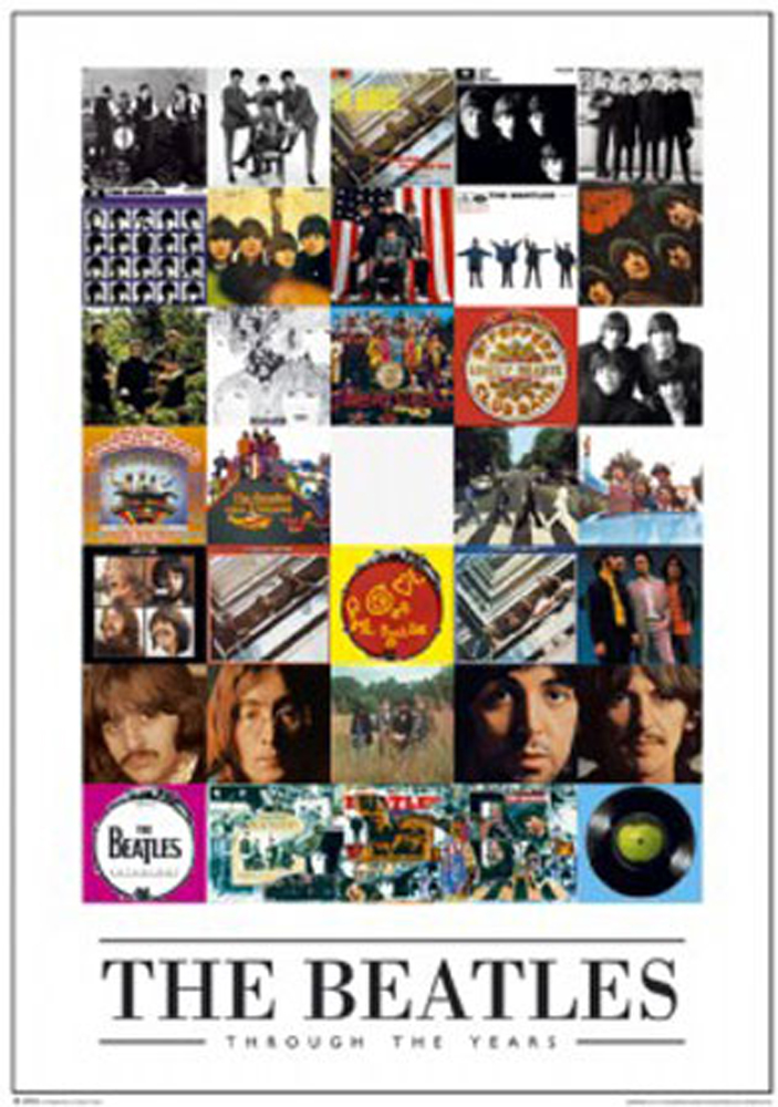 Beatles, The - Poster - LP Covers Collage, 16,98