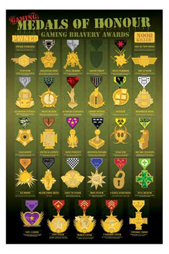 Fun - Poster - Medals of Honour, 7,99