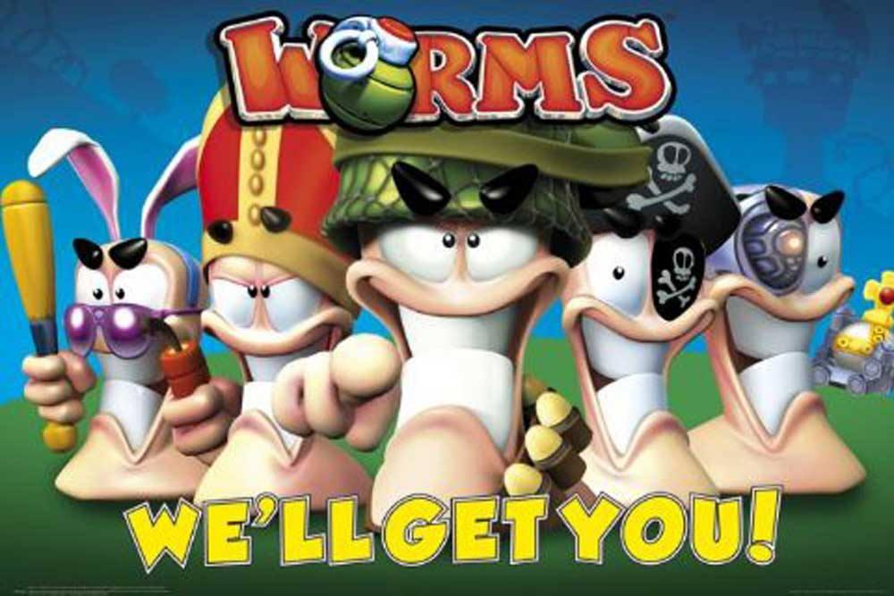 Worms - Poster - Characters + Zusatzartikel, 16,98