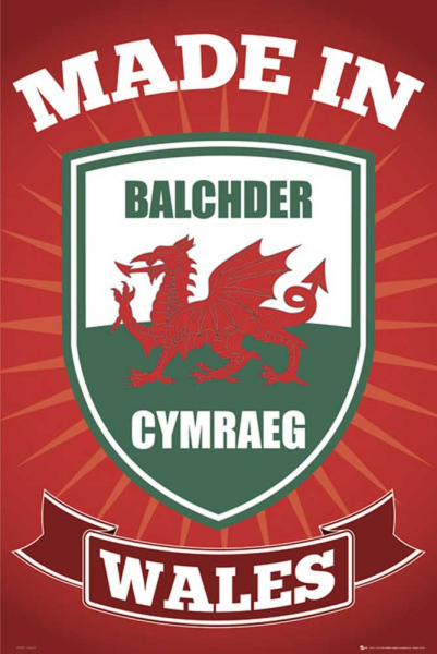 Wales - Poster - Made In + Zusatzartikel, 11,99