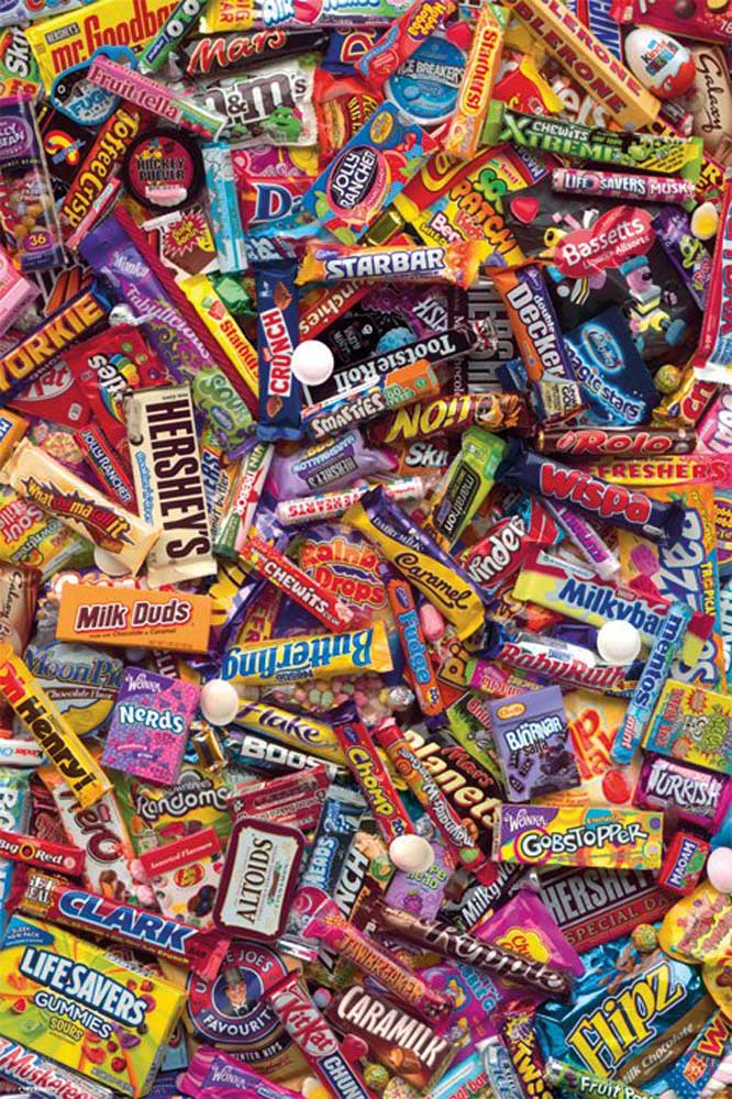 Süßigkeiten - Poster - i Want Candy Version 2, 16,04
