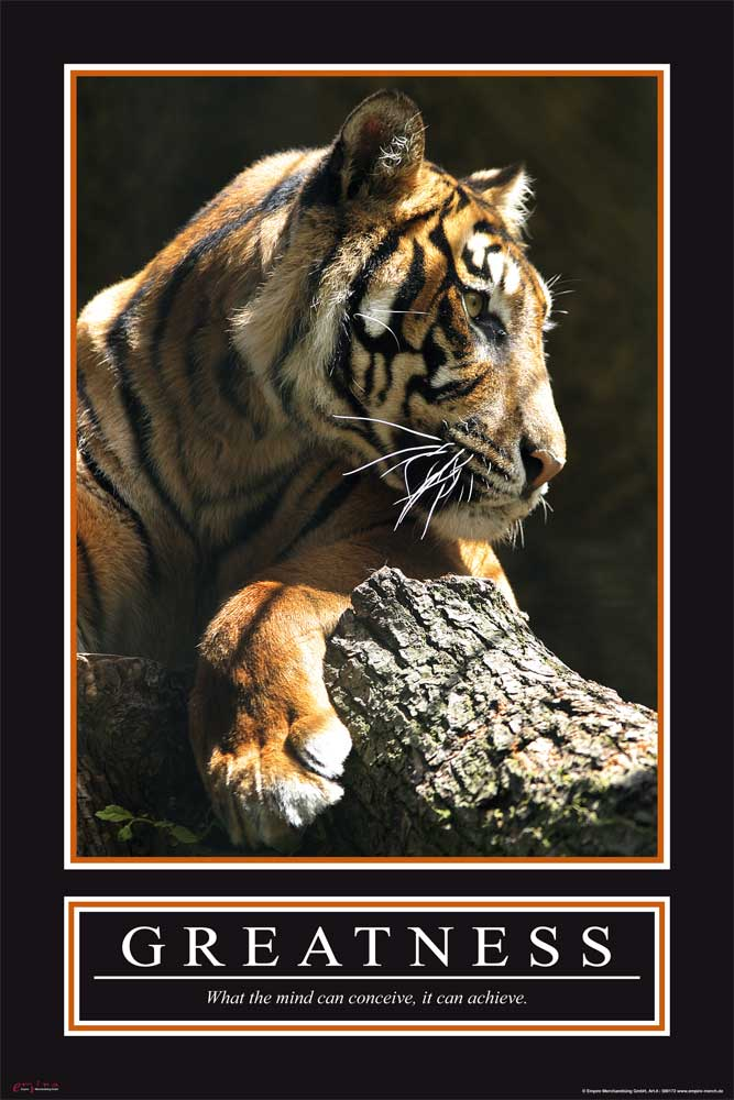 Motivational - Poster - Greatness, 14,98