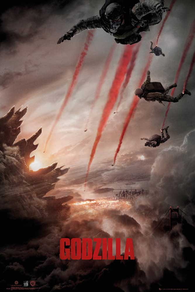 Godzilla - Poster - Skydive, 16,98