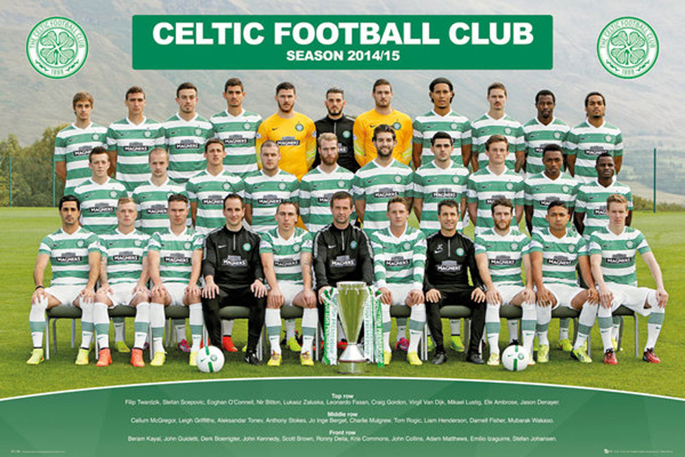 Fußball - Poster - Celtic - Team Photo 14/15, 9,59