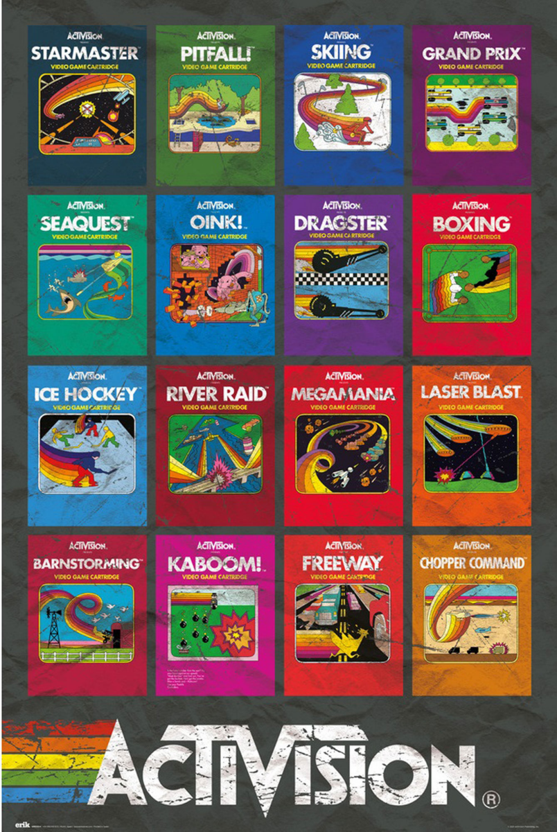 Activision - Poster - Game Covers, 14,58