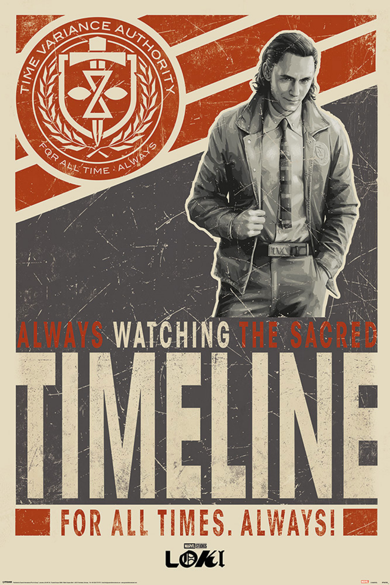 Marvel - Poster - Loki - Timeline, 14,58