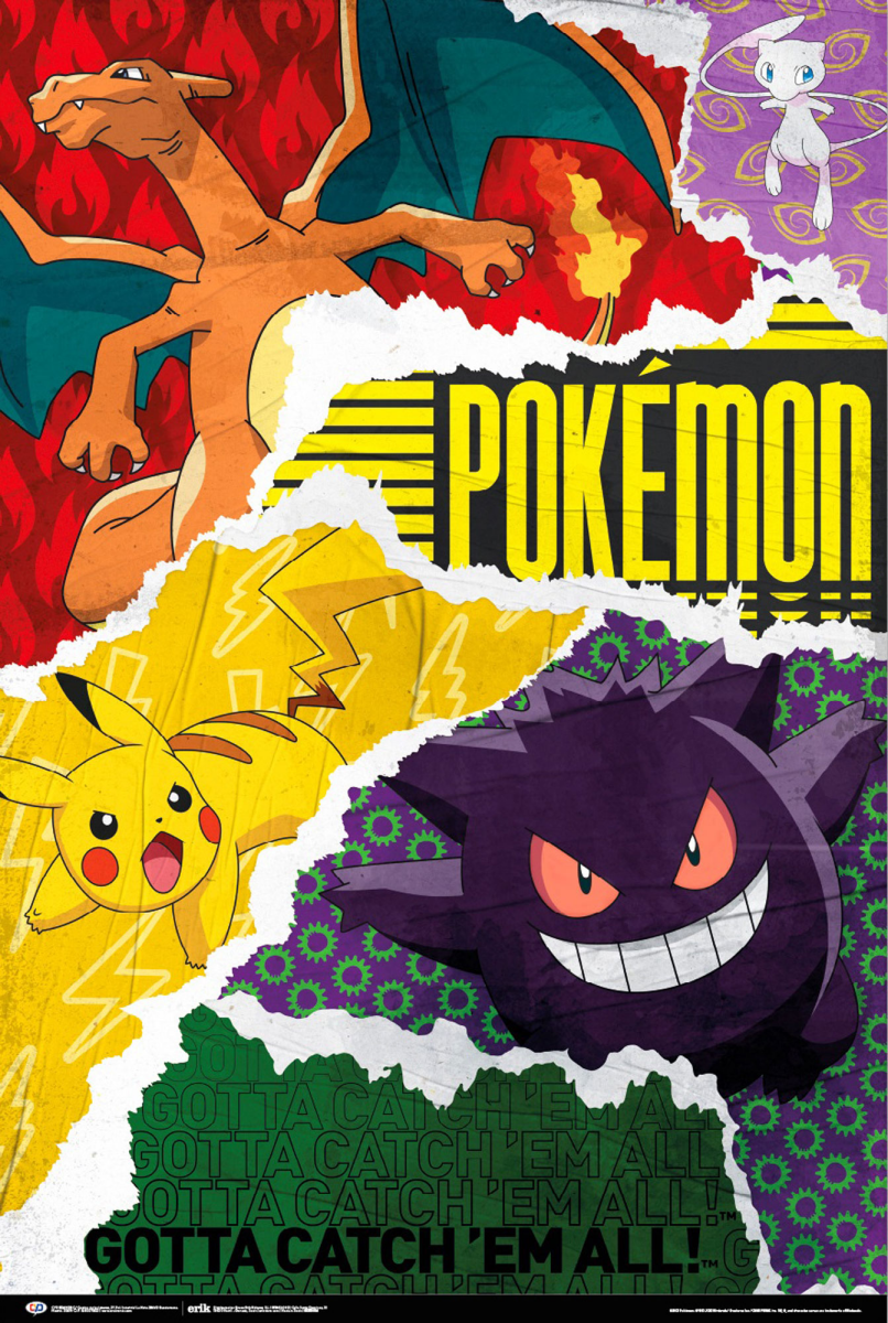 Pokemon - Poster - Gotta catch 'em all, 14,58