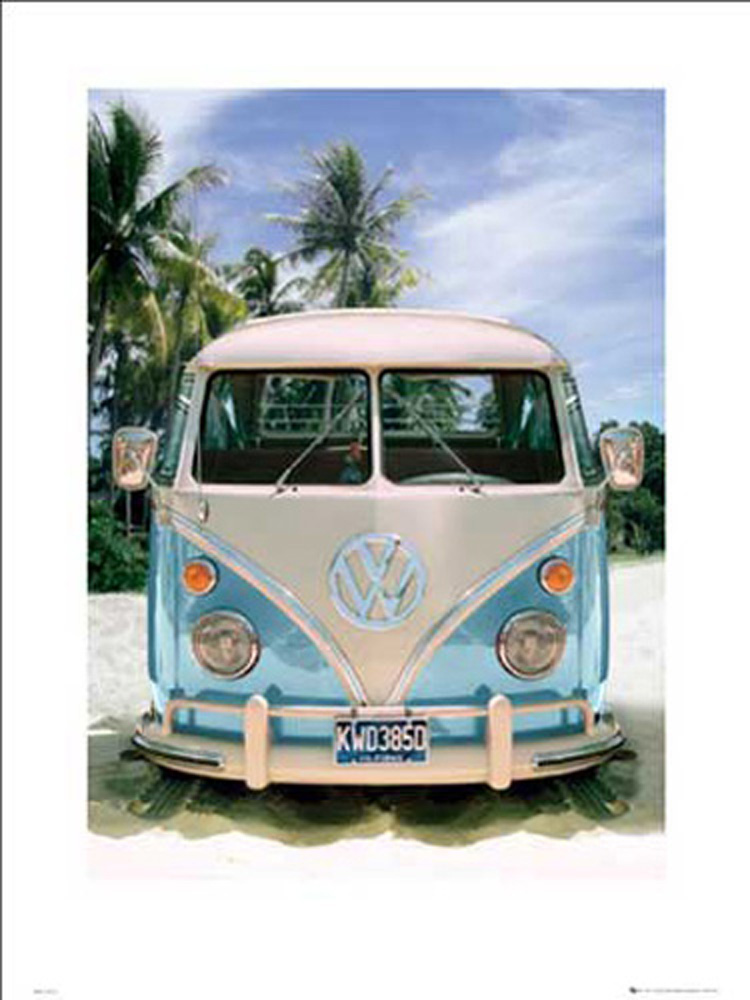 Volkswagen - Kunstdruck - VW Bus, 50,95