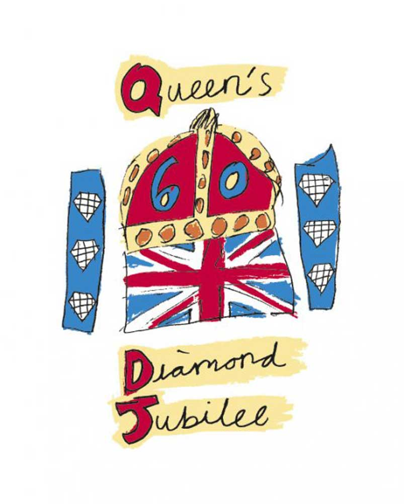 Diamond Jubilee - Mini-Poster - Official Emblem, 14,98