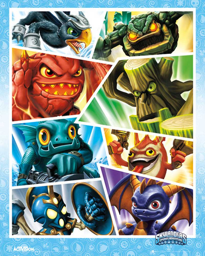 Skylanders - Mini-Poster - Shards + Zusatzartikel, 14,98