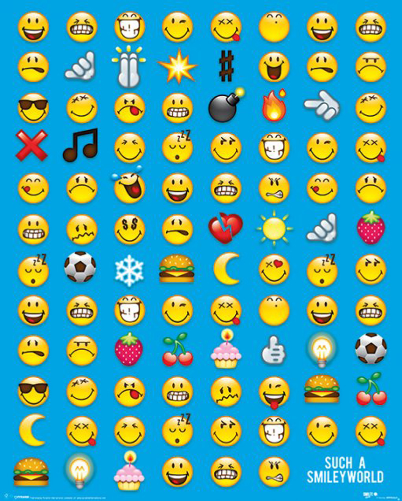 Smiley - Mini-Poster - Emoticon, 14,98