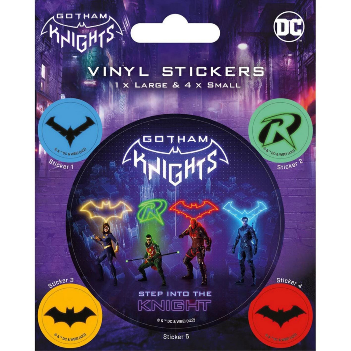Gotham Knights - Sticker-Sets - Team, 7,79
