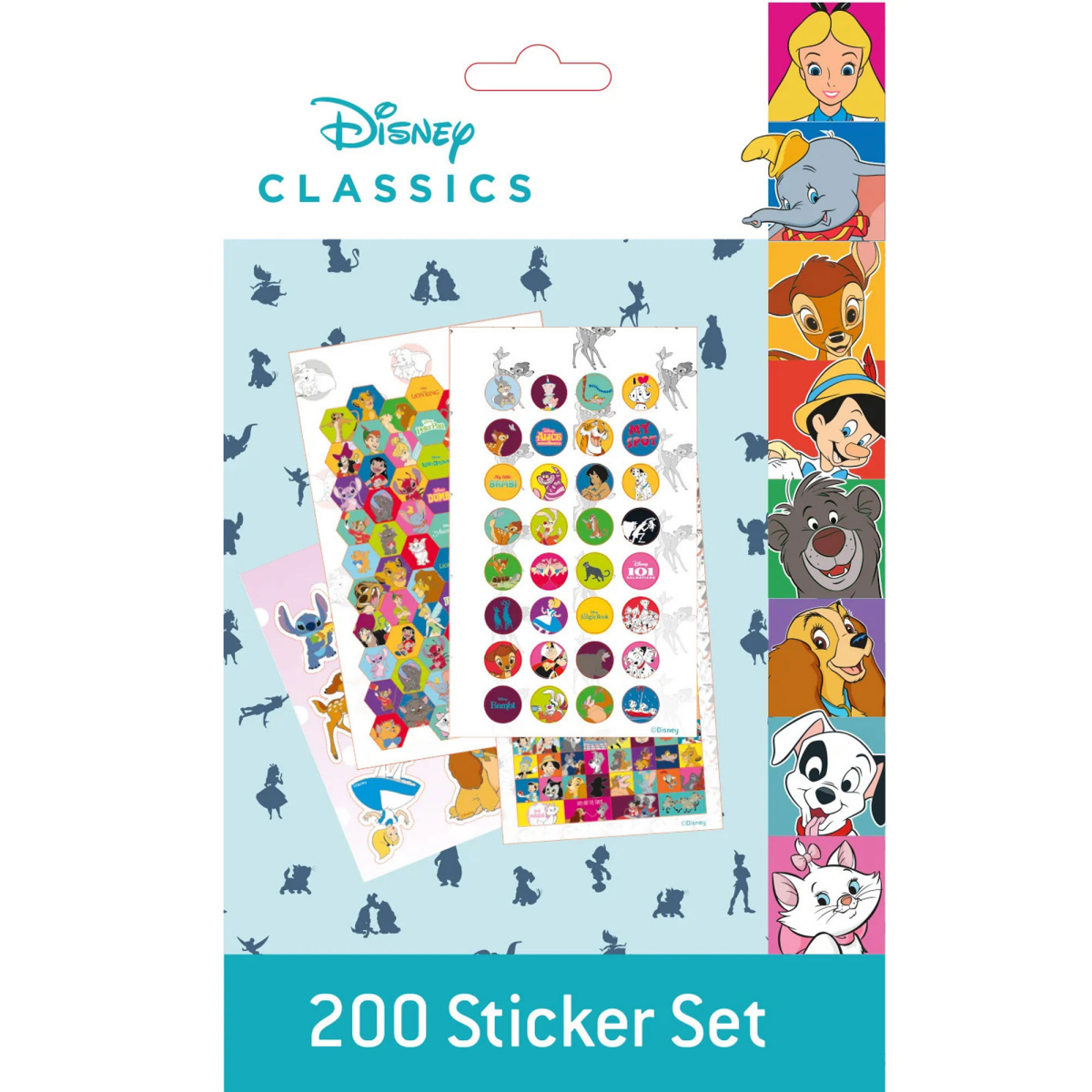 200 Sticker Set - Sticker-Sets - Disney - Classic, 12,59