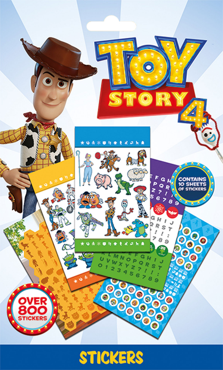 800 Sticker Set - Sticker-Sets - Toy Story - 4 - Characters, 8,99