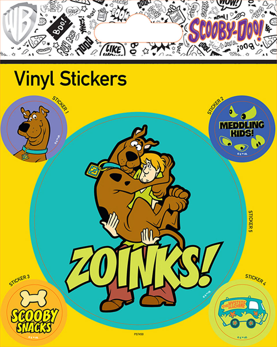 Scooby Doo - Sticker-Sets - Zoinks, 7,79