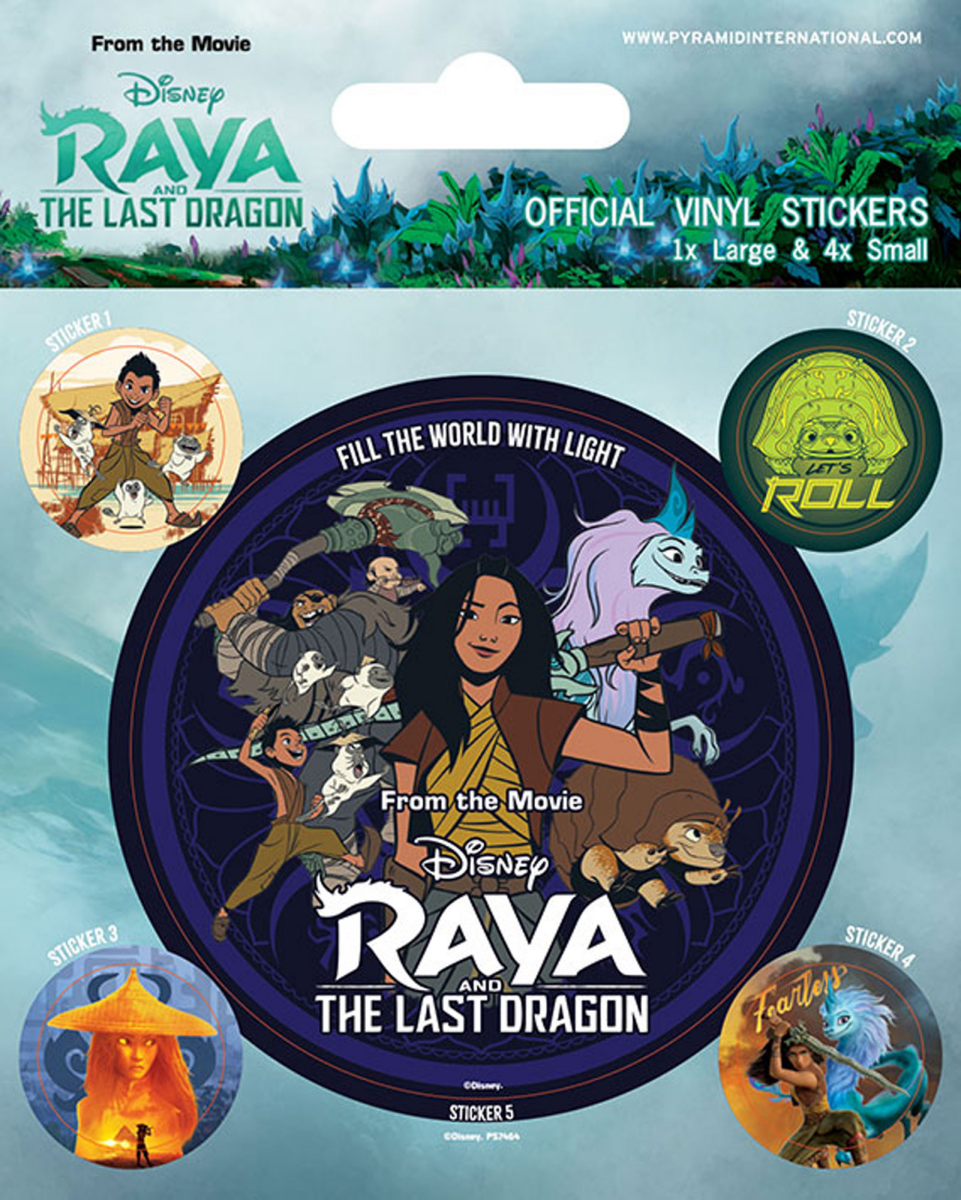 Raya and the Last Dragon - Sticker-Sets - Mythical, 7,79