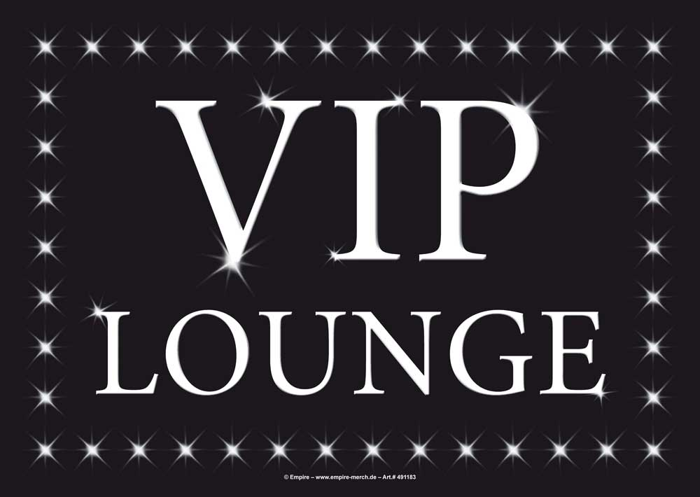 VIP Lounge - Sticker - Bling, 3,29