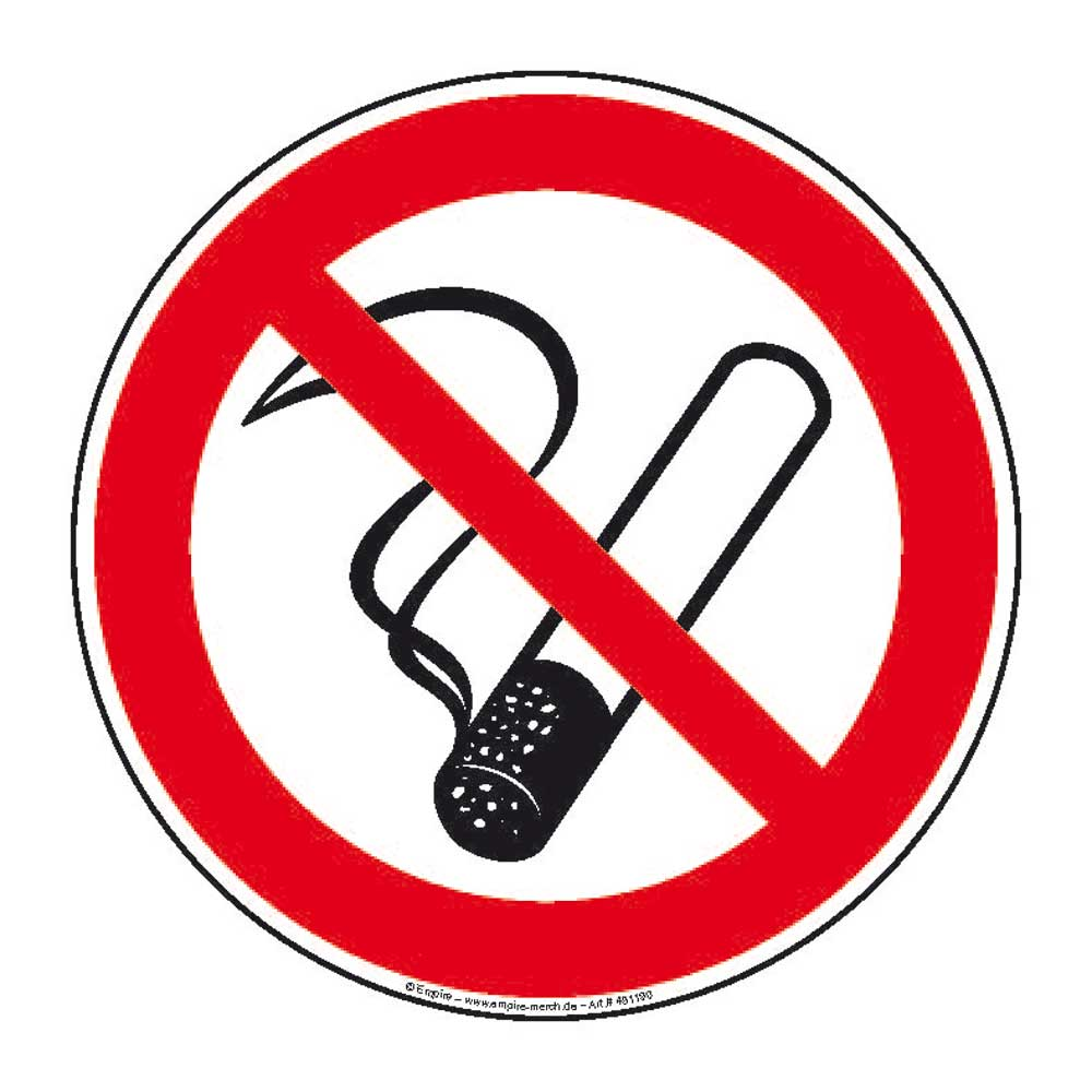 Rauchen verboten - Sticker - Hinweissticker, 2,99