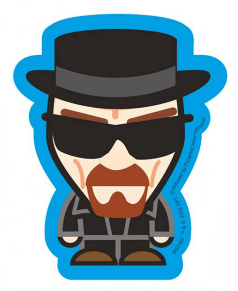 Breaking Bad - Sticker - Heisenberg Suit, 4,99