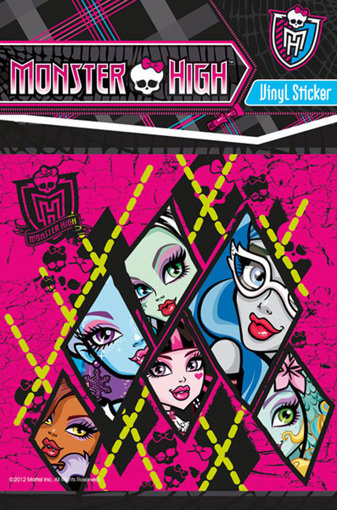 Monster High - Sticker - Group, 4,99