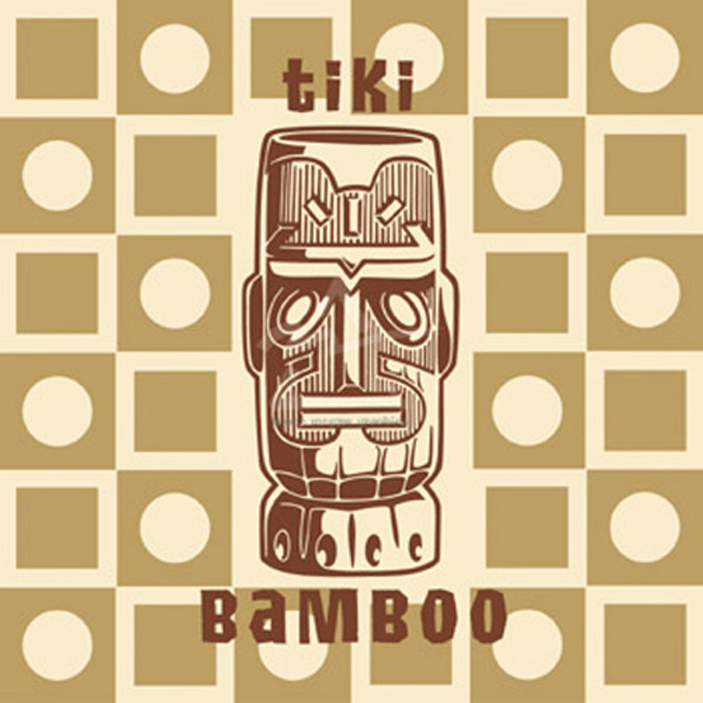 Tiki Series - Kunstdruck - Tiki Bamboo, 27,08
