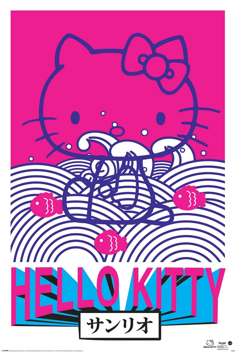 Hello Kitty - Tokyo Rebel - Poster 61x91,5 cm, 9,59