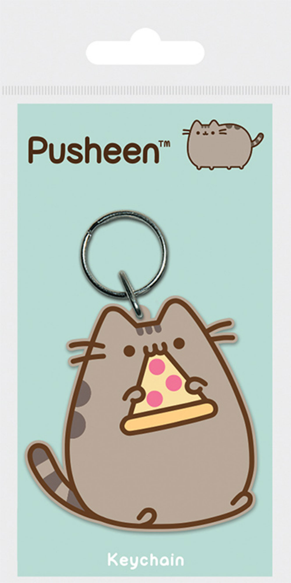 Pusheen - Keyring - Pizza, 4,99