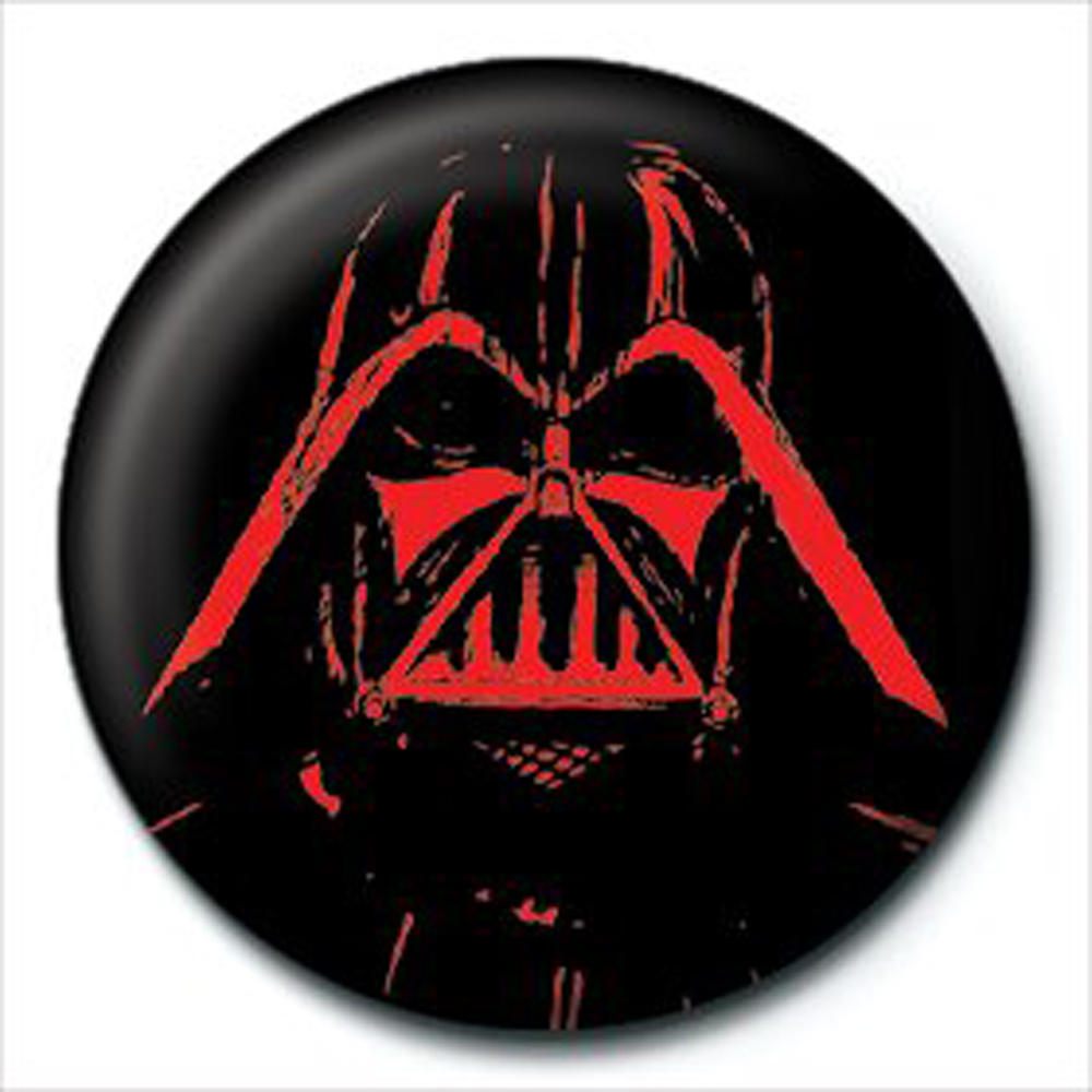 Star Wars - Button Badge - Vader Sketch, 4,99