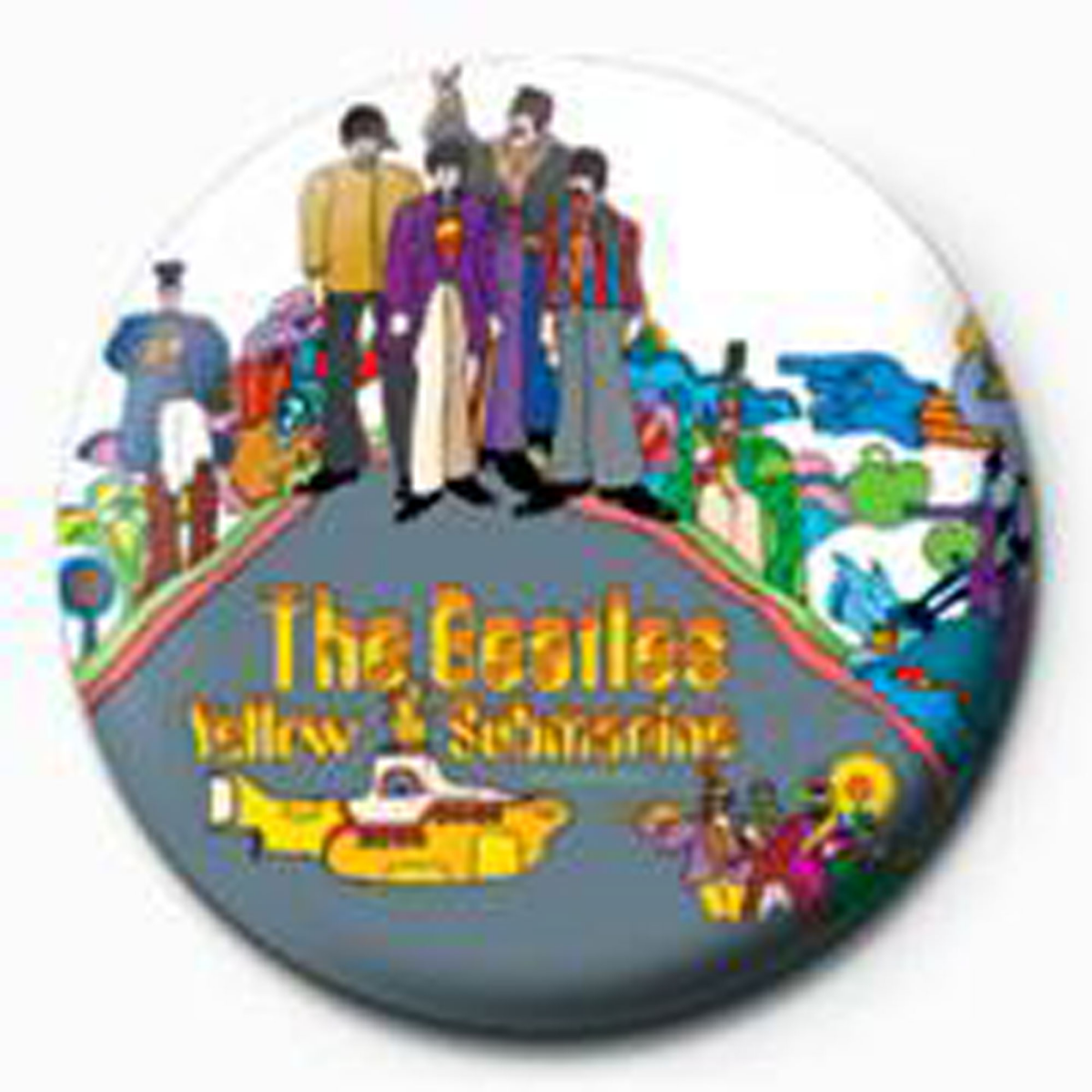 Beatles, The - Button Badge - Yellow Submarine, 2,99