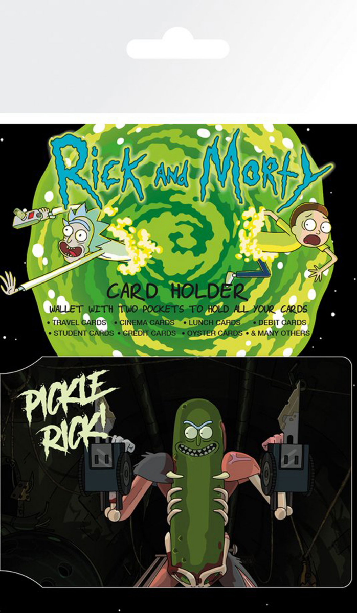 Rick And Morty - Cardholder - Pickle Rick, 3,99